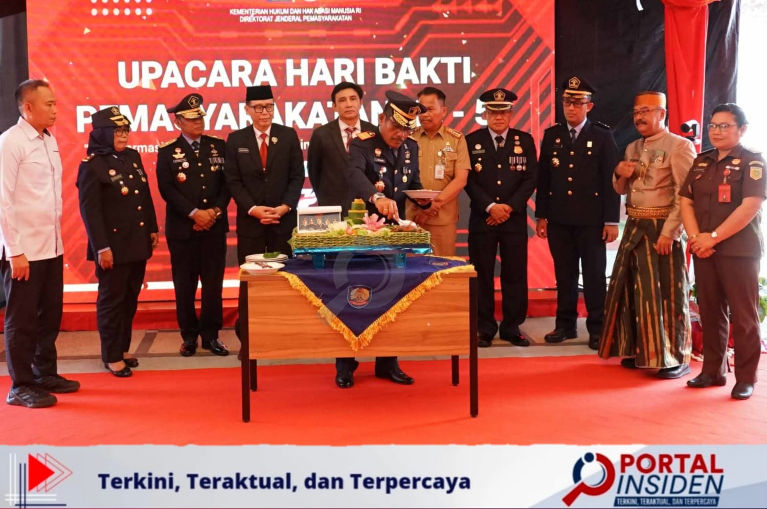Pimpinan Tinggi Pratama Kemenkumham Ikuti Upacara Peringatan HBP ...