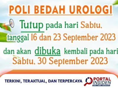 Poli Bedah Urologi Tutup Sementara di RS Andi Makkasau - Portal Insiden
