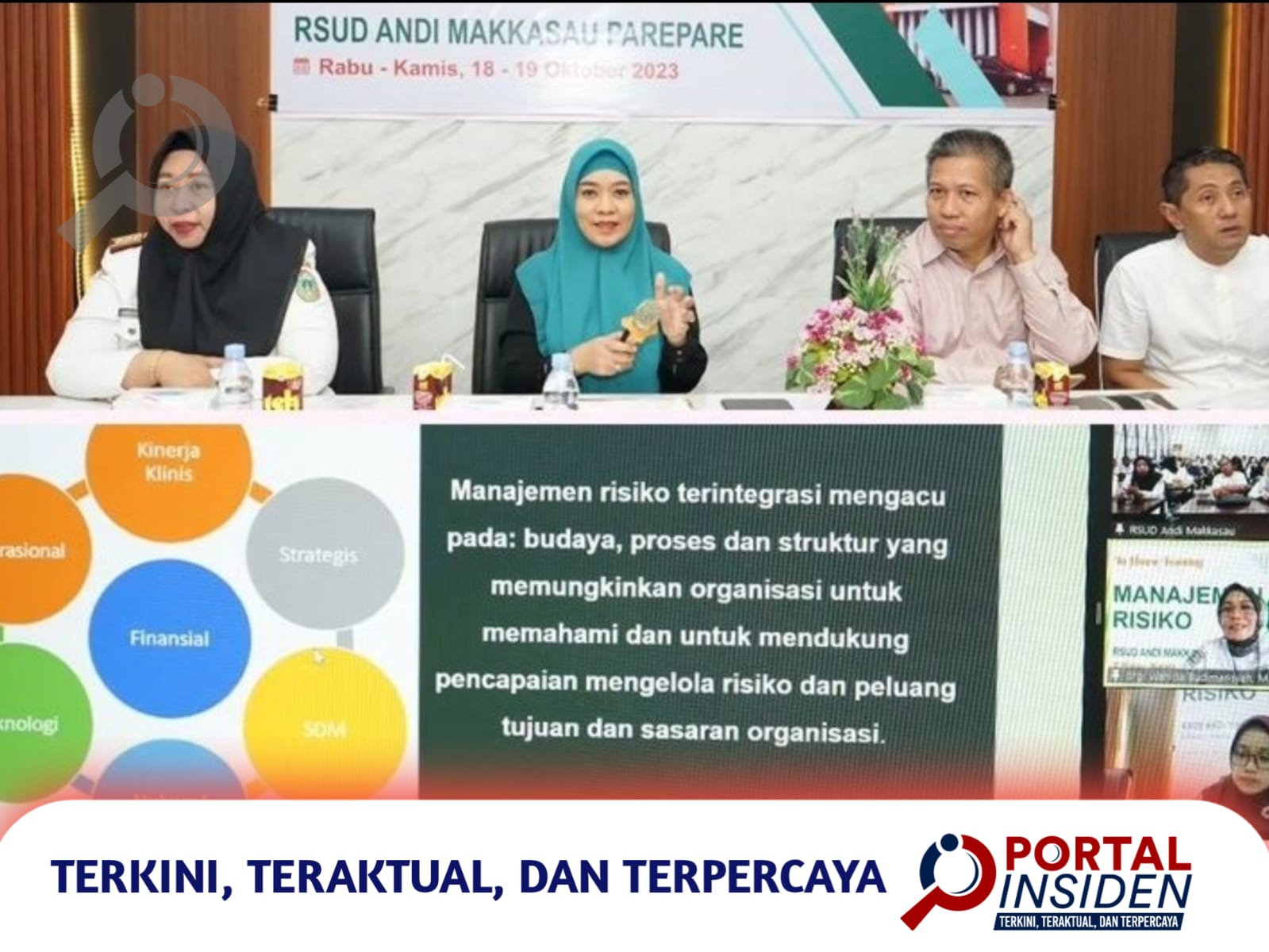 650 Peserta Ikuti Training Manajemen Risiko di RS Andi Makkasau - Portal Insiden