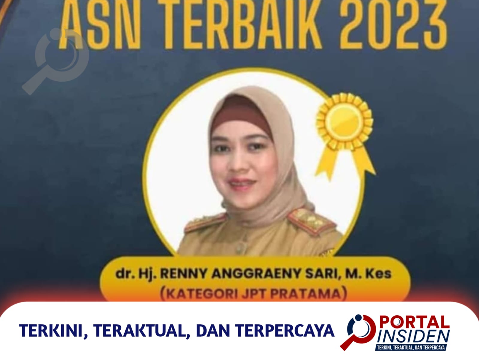 Direktur RSUD Andi Makkasau Dinobatkan Sebagai ASN Terbaik di Parepare - Portal Insiden