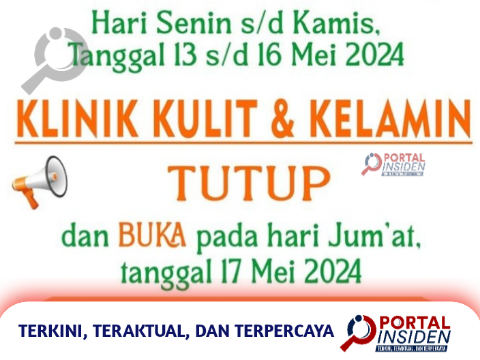 Klinik Kulit dan Kelamin di RS Andi Makkasau Tutup Sementara - Portal Insiden