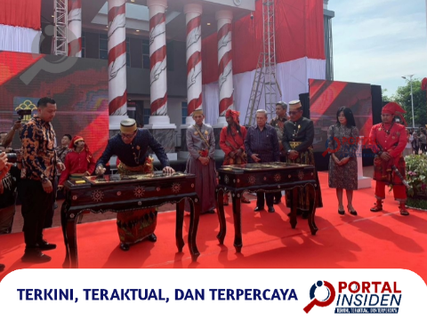 Peresmian Gedung Baru Kanwil Kemenkumham SulSel oleh Menkumham dihadiri Plh Ka Kanwil ...