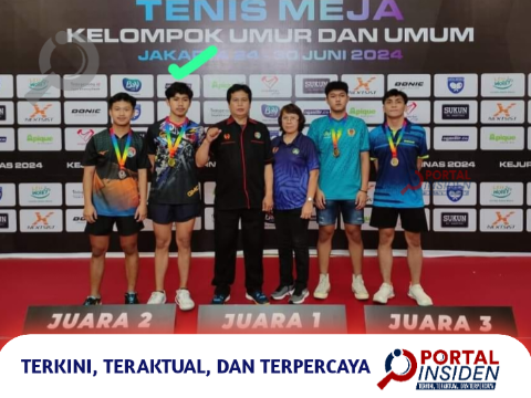 Atlet Tenis Meja Parepare Raih Juara 1 Beregu di Kejuaraan Nasional ...