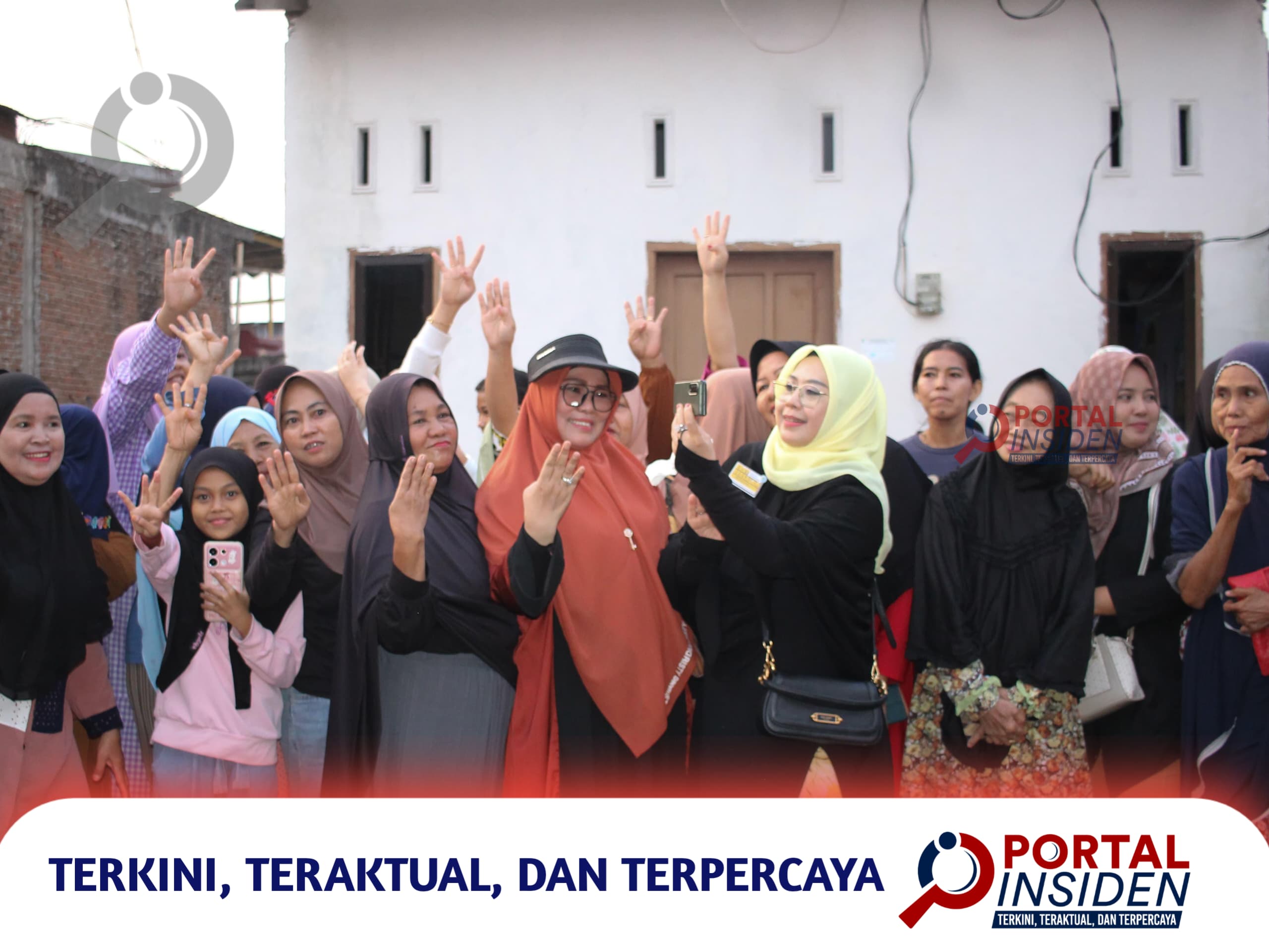 Blusukan di Lapadde, Warga Sebut Erat Pemimpin Perempuan yang Diidamkan - Portal Insiden