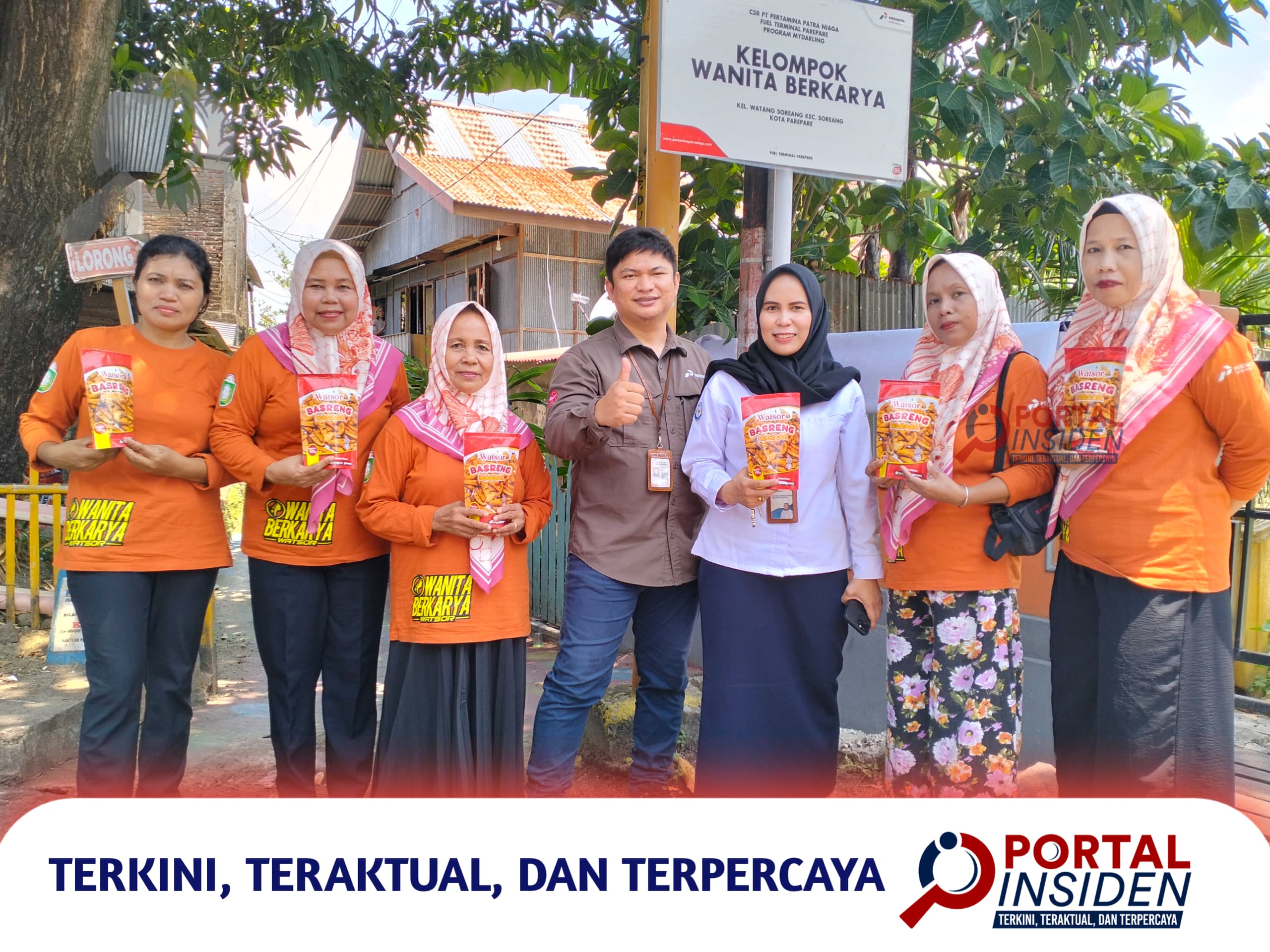 Pertamina Sulap Ibu Rumah Tangga Jadi Pengusaha Camilan - Portal Insiden