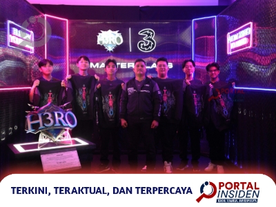 Tri Berdayakan Calon Atlet Esports melalui H3RO Masterclass - Portal Insiden