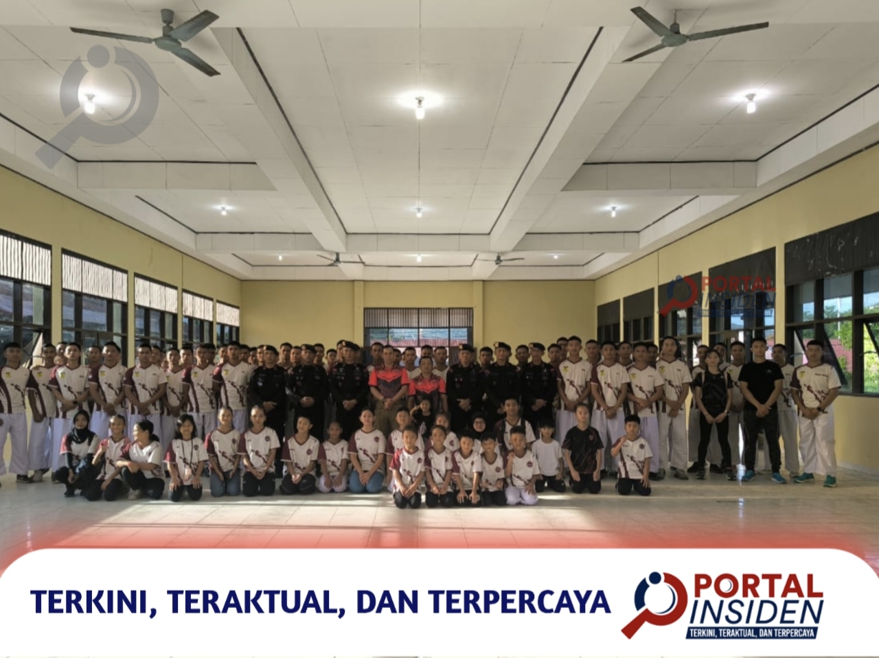 Danyon B Pelopor Satuan Brimob Polda Sulsel lepas atlit Karate menuju ...