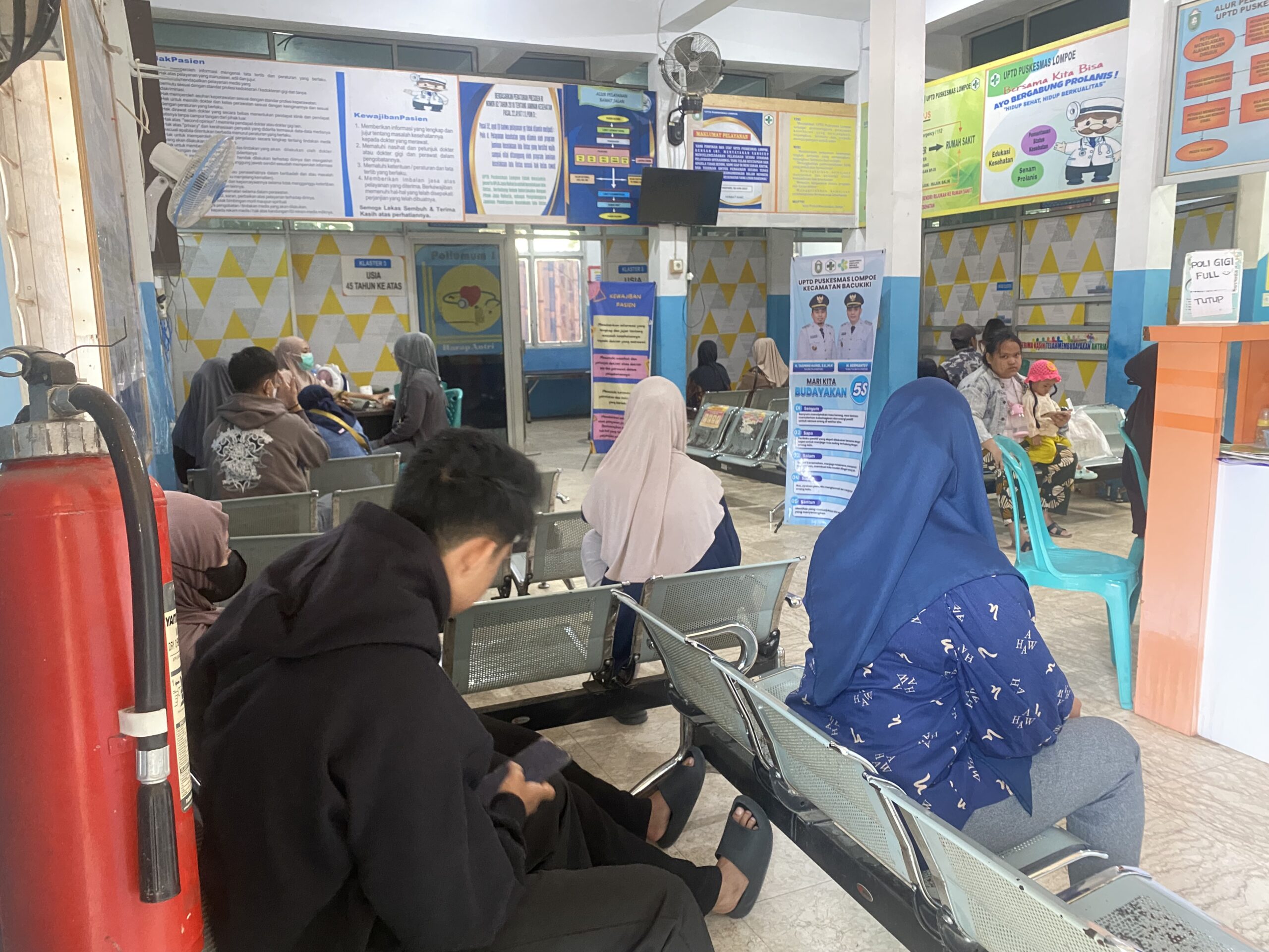 Prioritaskan Kenyamanan Pasien, Puskesmas Lompoe Optimalkan Layanan 5S ...
