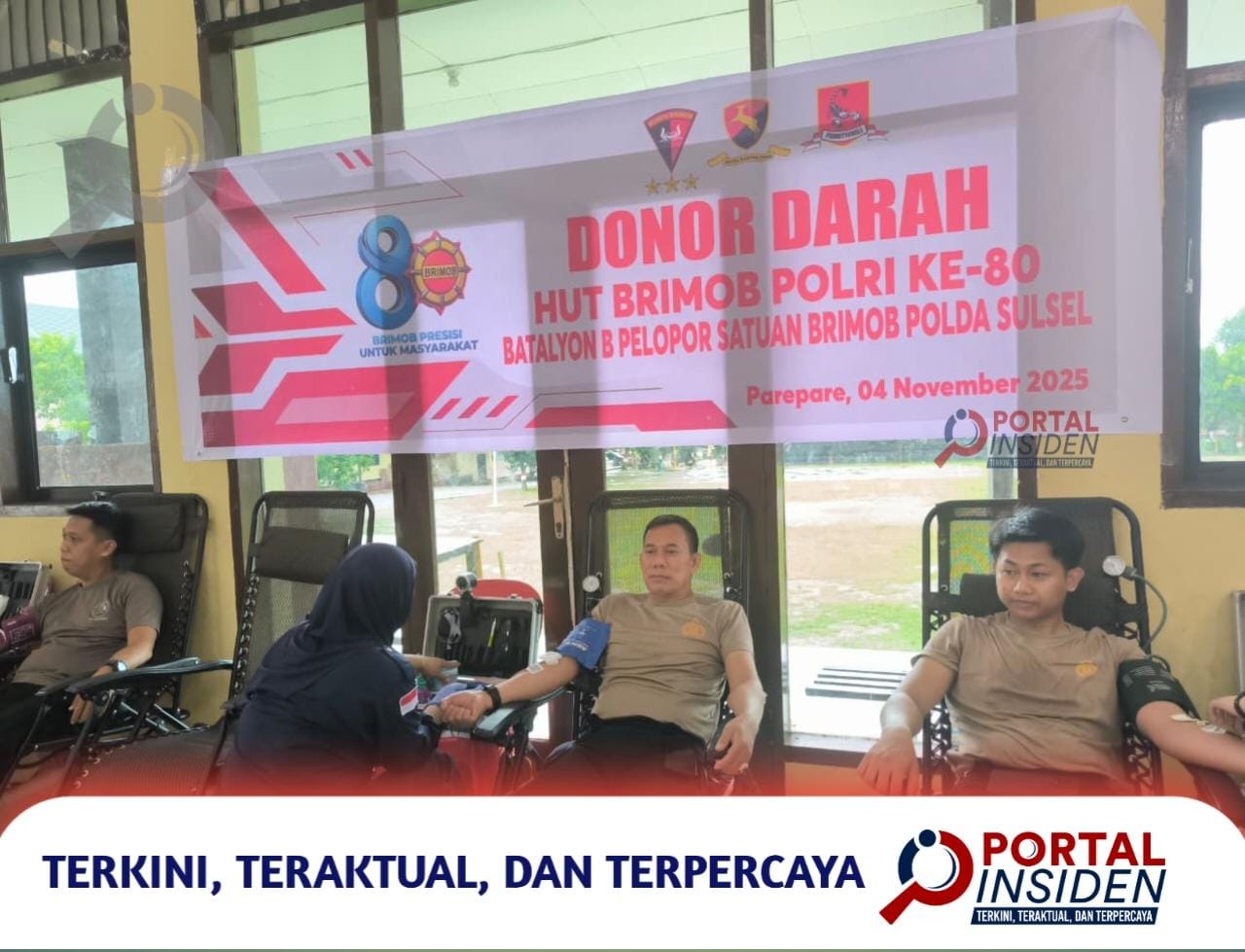 Jelang HUT ke-80 Korps Brimob, Batalyon B Pelopor Satuan Brimob Polda ...